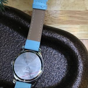 BWC | Accessories | Bwc Baby Blue Sparkly Face Watch | Poshmark